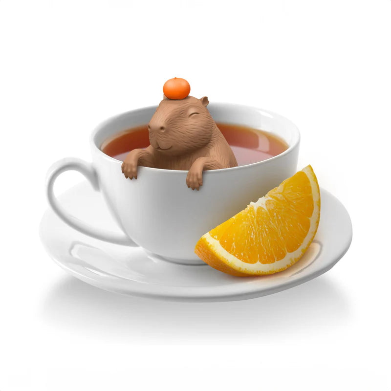 Capybarahhh Tea Infuser | The New York Public Library Shop