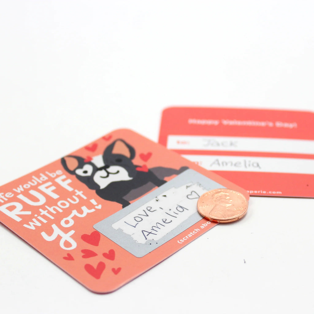 Animal Puns Scratch-off Valentine Cards | The New York Public Library Shop