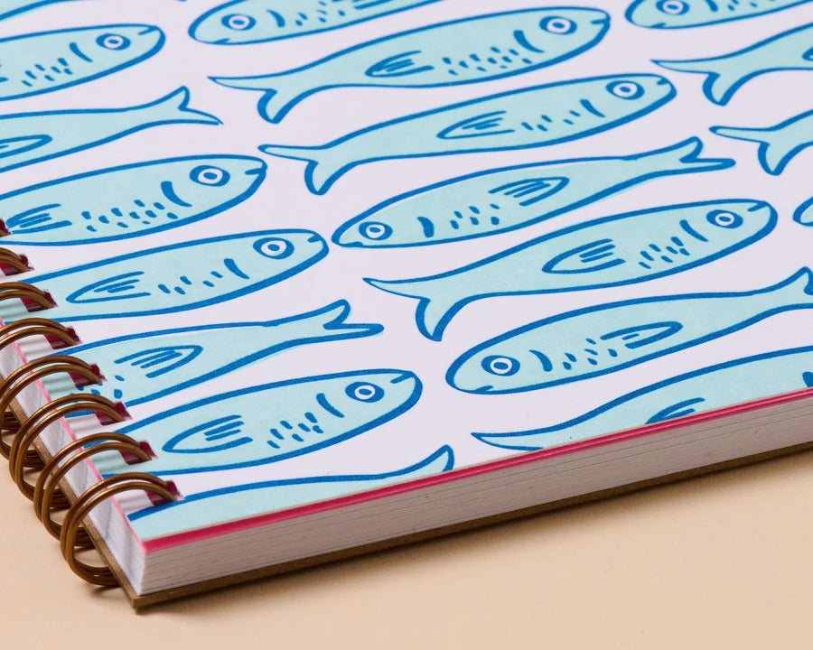 Sardines Spiral Notebook | The New York Public Library Shop