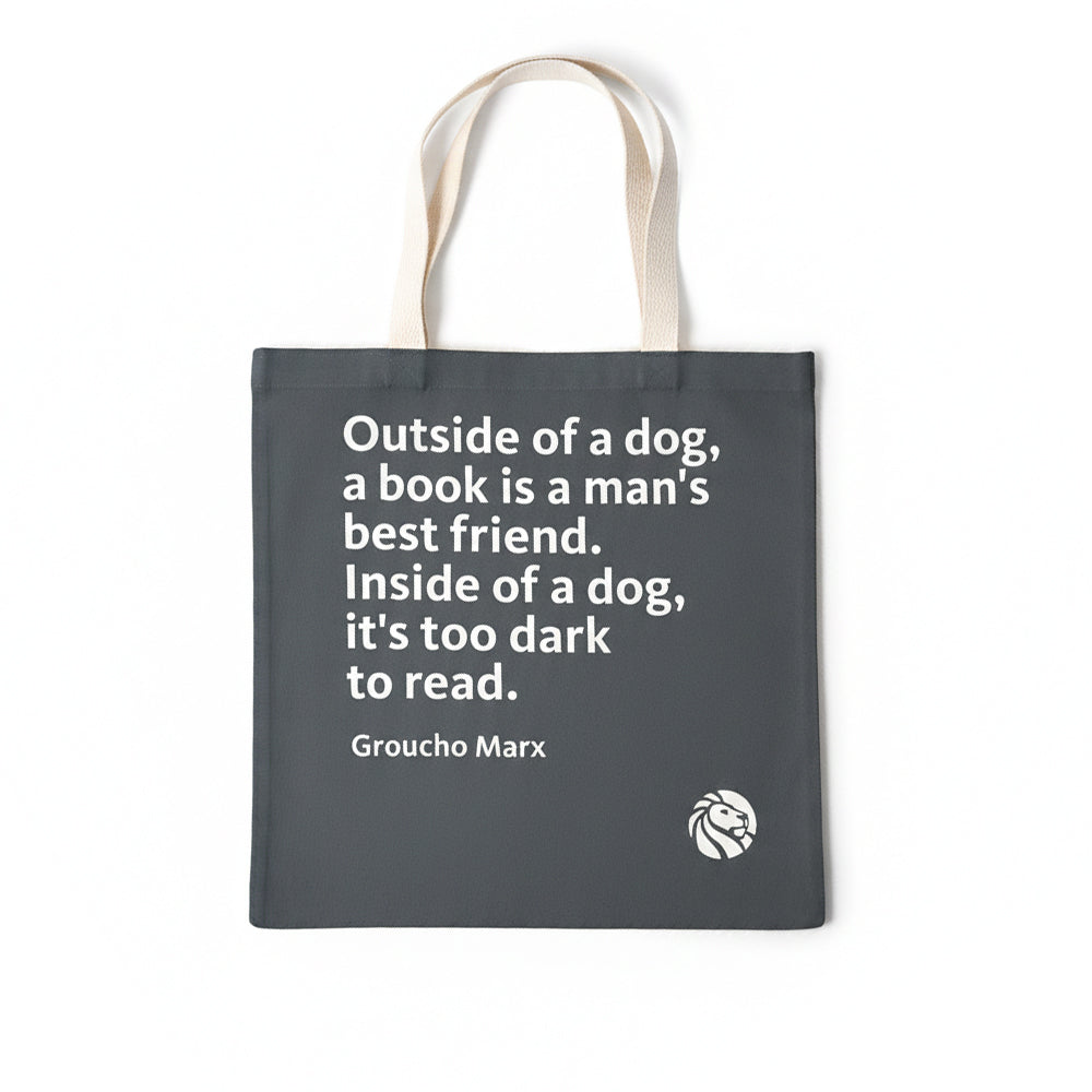 NYPL Groucho Marx Tote Bag | The New York Public Library Shop